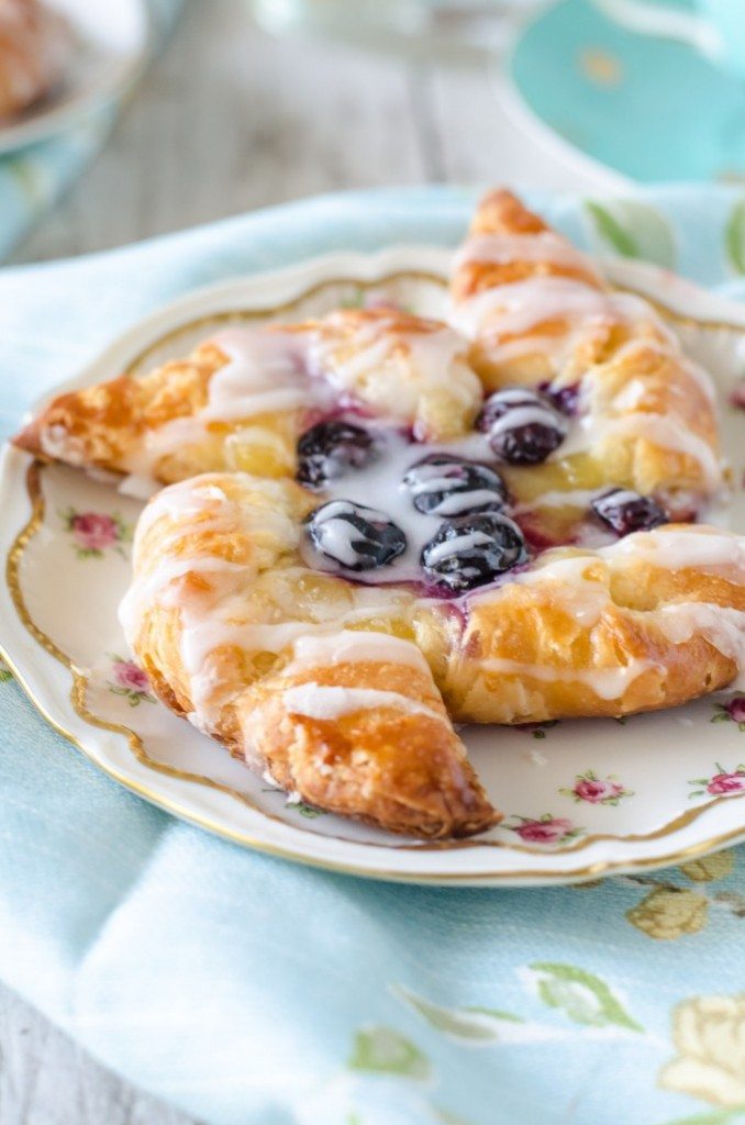Danish Pastry - Best Danish Pastry Recipe - Flaky Danish Pastries