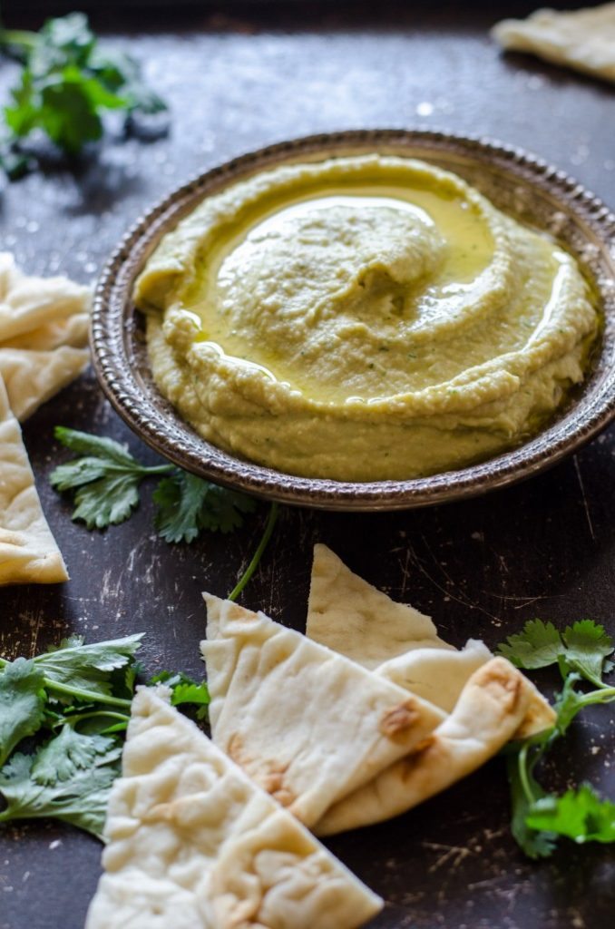 Thai Green Curry Hummus Go Go Go Gourmet
