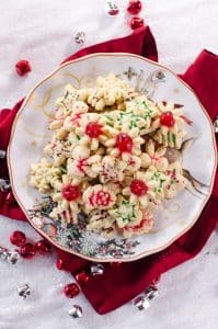 Spritz Cookies - Best Cookie Press Dough Recipe - Almond Spritz Cookies